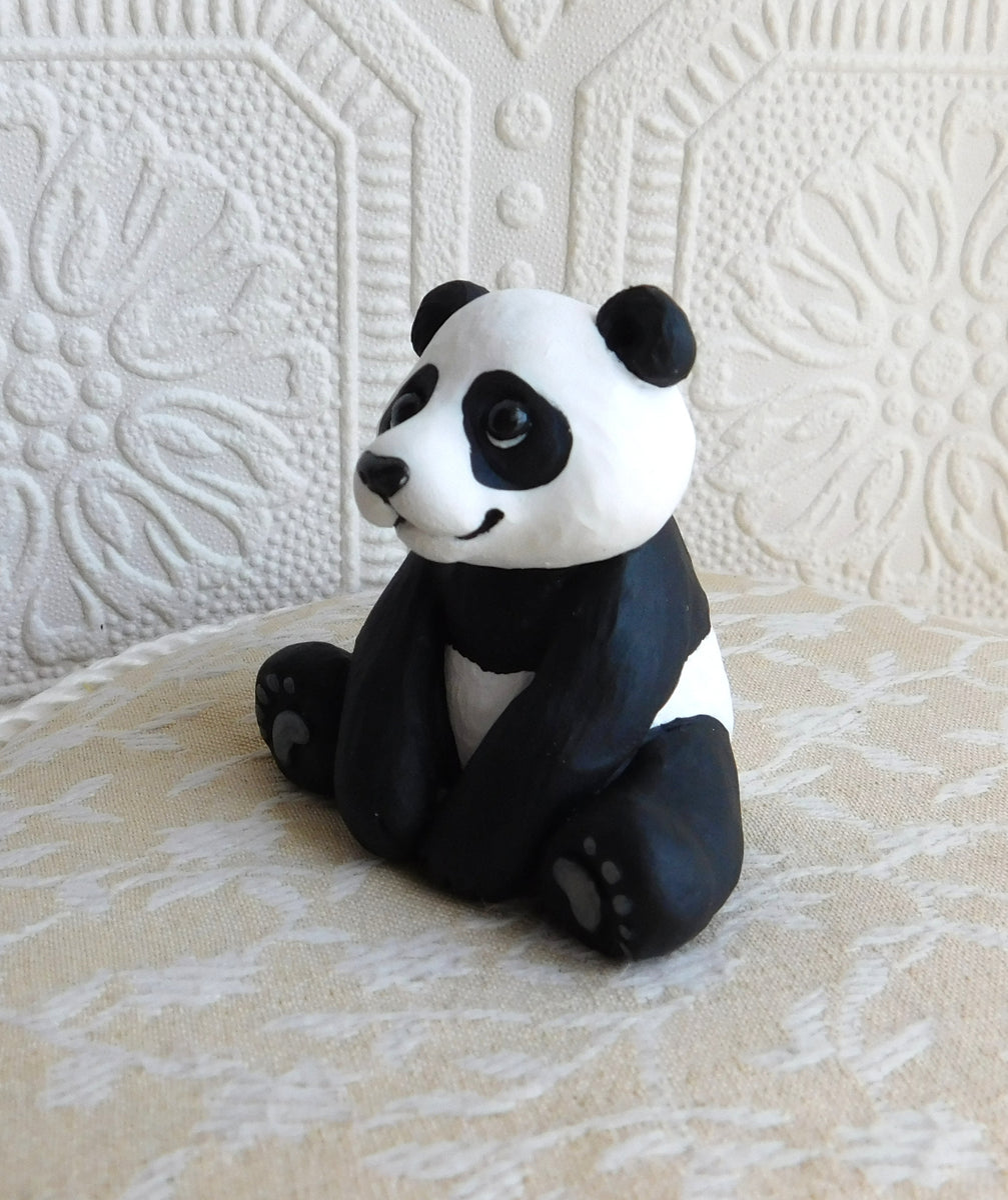 Panda Collectible Shelf sitter – Furever Clay